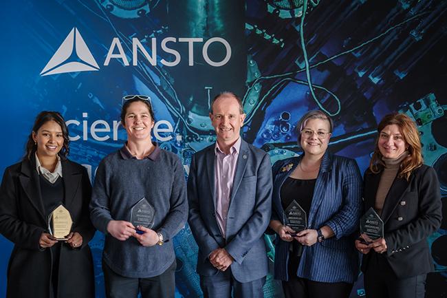 ANSTO recognises scientific achievement, leadership, external collaboration and outreach at ...